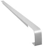 Rolabond Kitchen Worktop Straight Running Joint Matt Silver 40mm x ...