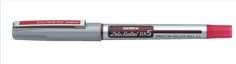 Amazon.com: Zebra DX5 Rollerball Liquid Ink Pen Fine Needle Point Red ...