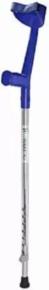 RUNMEX Surgical Blue Walking Stick One Leg Elbow Support Walking Stick ...