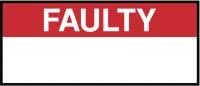 Amazon.com: Label, Faulty, Pk350 : Industrial & Scientific