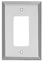 CRL Chrome Single Decora Metal Mirror Plate - Mounted Bathroom Shelves ...