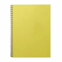 Spiral boundA4 size plane note book : No: Amazon.in: Books