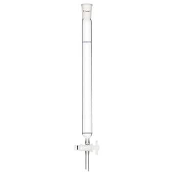 Labasics Glass Chromatography Column, Borosilicate Glass 24/40 Standard ...