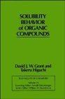 Amazon.com: Solubility Behavior of Organic Compounds (Techniques of ...