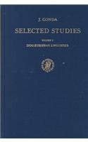 Selected Studies of Jan Gonda, Volume 1 Indo-European Linguistics ...