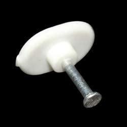 First Connect White Casing Cable Clips Durable Plastic Flat Gitti Hook ...