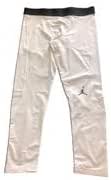 Amazon.com: Nike Jordan Mens Compression Tight Dri-Fit 3/4 L White ...