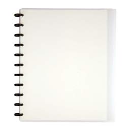 TUL Custom Note-Taking System Discbound Notebook, Letter Size, Poly ...
