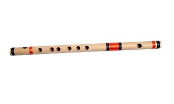 Natural A Scale Flute Handmade flute indian bamboo bansuri flute for ...