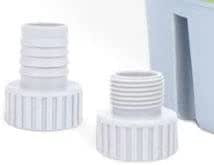 Amazon.com : Garden Hose Adapter Plastic Adapter Set for Garden Hoses ...