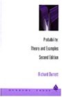 Probability: Theory and Examples by Richard Durrett (1995-09-29): Rick ...