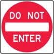 BAS Prime Solutions Reflective PVC waterproof Sticker |Do Not Enter PVC ...