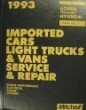 Mitchell 1993 Imported Cars Light Trucks & Vans Service & Repair Asian ...