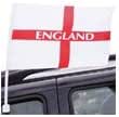PMS 15" X 10" ST GEORGE CAR FLAG ON 16" CAR STICK 60 D/BOX : Amazon.co ...