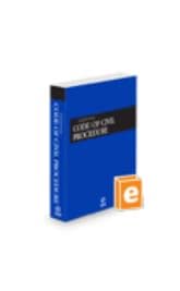 California Code of Civil Procedure, 2024 ed. (California Desktop Codes ...