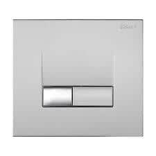 SIAMP Jaq Flush plate for concealed Tank 100% chrome - smarty : Amazon ...