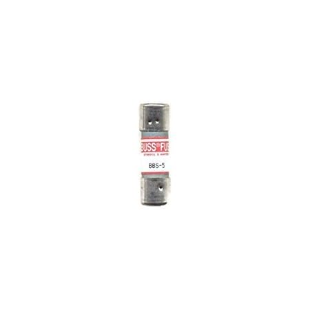 Bussmann 5 Amp Fast-acting Supplementary BBS5 Fuse, 600 Volt, BBS-5 ...