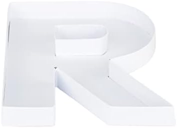 Amazon.com: 8" Small Fillable Cardboard Letter Shaped Paper Mache ...