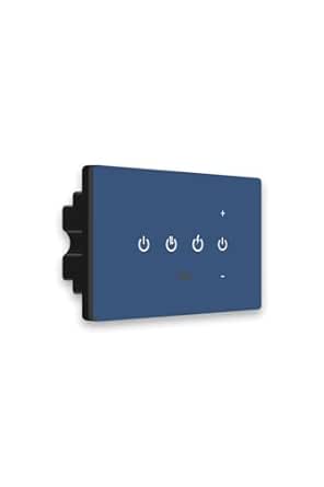 IOTICS Smart Switch Board: 3 x Switch & 1 Dimmer Module | Finger Touch ...