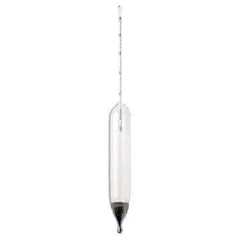 Cole-Parmer 0/20 Percent Alcohol Proof – Ethyl Alcohol Hydrometer ...