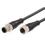 Amazon.com: Cable Assembly Patch Cord 10m 22AWG M12 Circular to M12 ...
