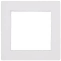 Fire Rated Ice Maker Outlet Box Faceplate, White, Plastic, Not Water ...