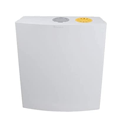 MTR Slim single (Center Push) Flush Tank PVC Flushing Cistern Tank ...