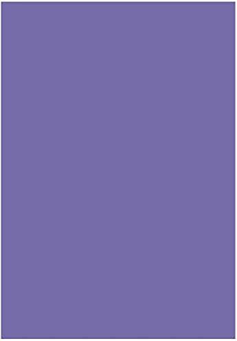 Ream of 500 x 80gsm Deep Purple A4 Coloured Copier Printer Craft Paper ...