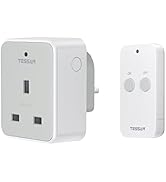 Remote Control Sockets, TESSAN Remote Control Plug Socket, Remote ...