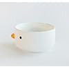 Amazon.com | PURROOM Funny Cute Duck Bowl, Handmade Glaze Duck Safety ...