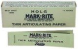 Amazon.com: Mark Rite Thin/blue Articulating Paper Pkg. Of 12 ...