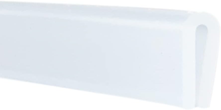 uxcell Trim Seal, PVC U-Seal Channel Edge Protector Sheet, Fits 1-3mm ...