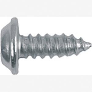 Philips Posi-Drive Chrome GM, Screw: 4.2-1.41 x 12mm, 13/32 O.D. washer ...