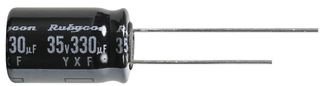 RUBYCON 100YXF10MEFC6.3X11 CAPACITOR ALUM ELEC, 10UF, 100V, 20%, RADIAL ...
