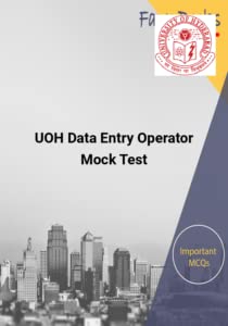 Buy UOH Data Entry Operator Mock Test [Paperback] Fawo Book Online at ...