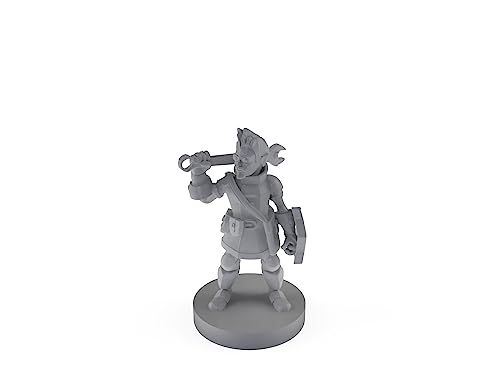 Amazon.com: Gnome Male Battle Smith Tabletop DND Gaming Miniature ...