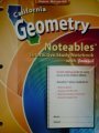 California Geometry Noteables Interactive Study Notebook: John A. Carter: 9780078793646: Amazon ...