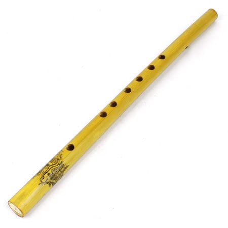 Bamboo Fipple Flute B Tune Fipple Bamboo Flute (33.5 cm) Straight ...