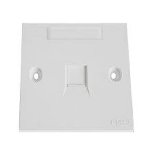 COMMSCOPE/AMP Face Plate Single Port (Pack of 5)-235001-1 : Amazon.in ...