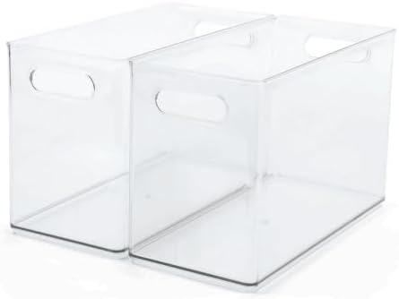 Amazon.com - Tidy Tools Clear Plastic Bins For Pantry Organization and ...