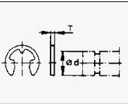 Amazon.com: Volvo Truck 990929 E-Circlip : Automotive