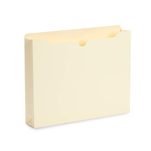 Snapklik.com : 2 Inch File Jackets, Reinforced Straight Cut Tab, Heavy ...