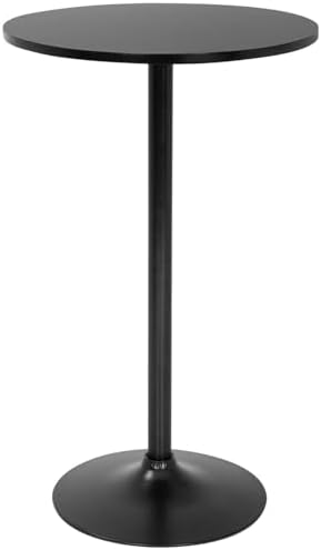 Amazon.com: FDW Bistro Pub Table 40 Inch Height Cocktail Table Round ...