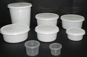 Buy Plastic Food Container -(500ml) Pack of 10 Online at Low Prices in ...