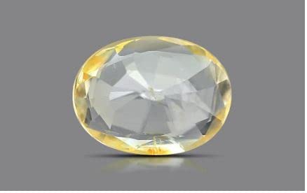 Buy UrusGems 7 Carat Pukhraj Stone Original Certified Yellow Sapphire ...