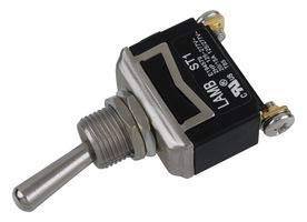E-Switch Toggle Switch, Spst, 20A, 125Vac - ST161D00: Amazon.com ...