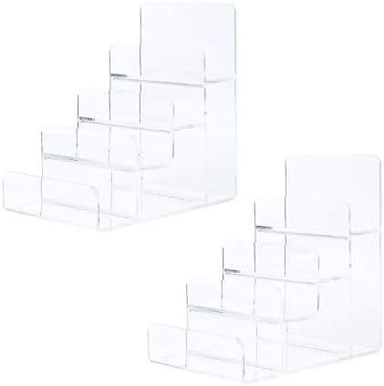 Amazon.com: Acrylic Wallet Display Stand Purse Handbag Organizer, Clear ...