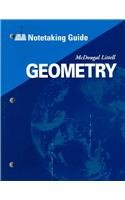 Geometry, Grade 10 Notetaking Guide: Mcdougal Littell High School Math ...