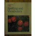 Houghton Mifflin Spelling and Vocabulary: Level 2: HOUGHTON MIFFLIN ...