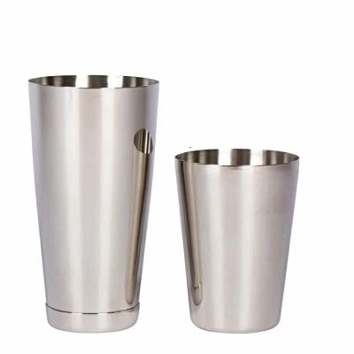 Buy Devanjana™ Boston Cocktail Shaker 2 Pieces Set: 540 ml & 840 ml Professional Bartender Kit ...